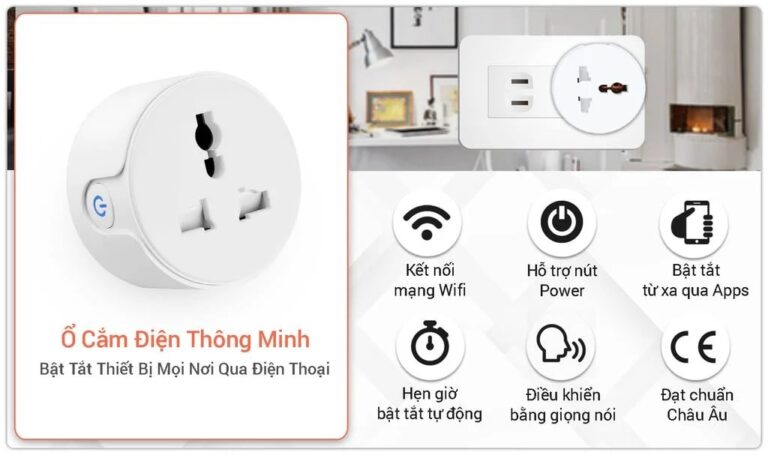 [Hướng dẫn] Cài đặt ổ cắm wifi thông minh ws100 điều khiển từ xa trên ...